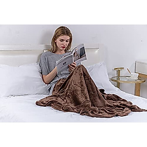 Throw Blanket for Couch 50 x 60 Inch Soft Sofa Blankets VENNERLI Lightweight Blanket for All Season Cozy Baby Swaddle Blankets Big Pets Blanket Fuzzy Blanket for Bed, Couch, Sofa, Living Room, Camping