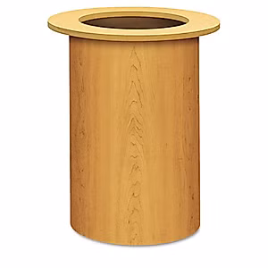 HON Cylinder Table Base, Harvest