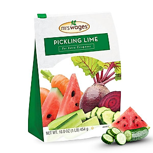 Mrs. Wages Pickling Lime (1-Pound Resealable Bag), Green