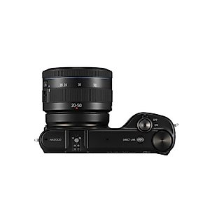 Samsung NX2000 20.3MP CMOS Smart WiFi Mirrorless Digital Camera with 20-50mm Lens and 3.7" Touch Screen LCD (Black) (OLD MODEL)