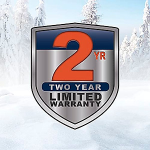 Husqvarna 582846301 Heavy-Duty Snow Blower Cover - Orange/Gray