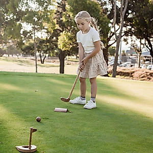 KOOKAROO Toddler Golf Set Ages 3-5 - Kids Golf Clubs 3-5 - Kids Golf Set - Golf Set for Kids 4-8 - Baby Golf Toy - 2 Year Old Golf Set - Toddler Golf Clubs Age 2 - Mini Golf Set - Baby Golf Clubs