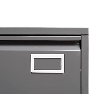 FRITHJILL Lateral Metal File Cabinet with Electronic Digital Lock, Filing Organization Storage Cabinet for Home Office,1-Drawer