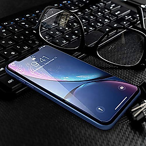 XDesign Compatible with iPhone 12 Screen Protector, iPhone 12 Pro Screen Protector - 3 Pack Tempered Glass Film for iPhone XR / 11/12 / 12 Pro 6.1 inch 9H Hardness/Installation Tray/Case Friendly