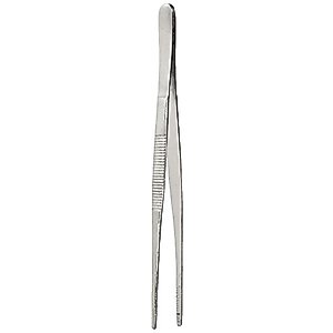 Grafco Thumb Dressing Forceps, Serrated, Stainless Steel, Medical Tools and Surgical Suture Kit 5 1/2" Length, 2745