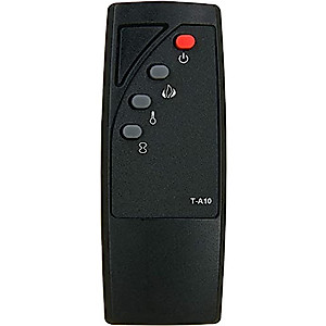 GENGQIANSI Replacement for Twin Star CLASSICFLAME Electric Fireplace Heater Remote Control DFS-750-12 DFS-750-13 DFS-750-14 DFS-750-15