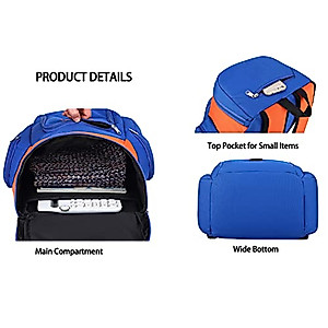 VEELAM Kids School Backpack with Ball Compartment for Boys Girls,16L