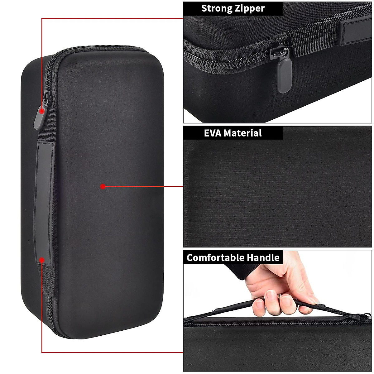 casmilee Case Compatible with Dyson/for Shark/for REVLON/for Airwrap Hair Dryer, Also for Laifen Negative Ionic Blow Dryer, Storage Bag for Smooth Nozzle, Hairpins, Hair Care Essentials (Box Only)