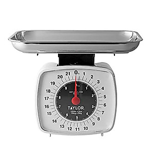 Taylor 38804016T Digital Kitchen Scale, Analog, 5-1/2 in L x 5 in W, Multicolor