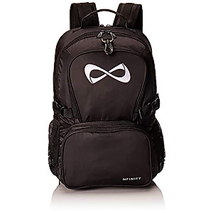 Black Classic Backpack - White Logo