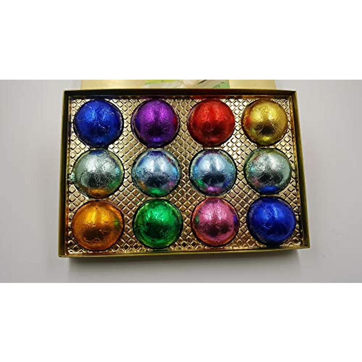 Spa Pure Aromatherapy Shower Bombs: Gold Box Rejuvenating Steamers Tablets, Bomb, Vaporizing Soothers Bath Melt for Women, Men, Organic (12 Count) Pack of 1