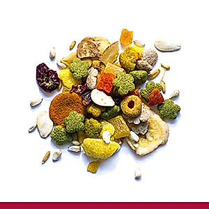 ZuPreem Smart Selects Bird Food for Parrots & Conures, 4 lb - Everyday Feeding for Caiques, African Greys, Senegals, Amazons, Eclectus, Small Cockatoos