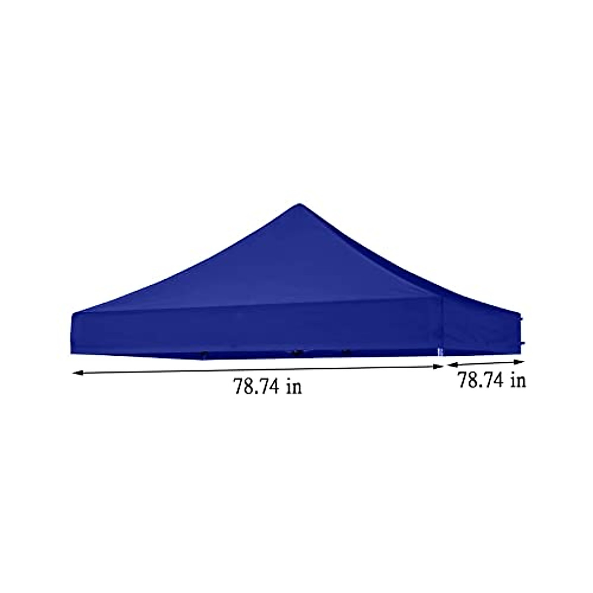 6x6 Canopy Replacement Top, Pop Up Canopy Tent for Commercial Instant Outdoor Portable Patio Lawns Gazebo Outside Camping
