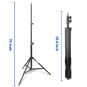 EMART VR Tripod Stand, Compatible with HTC Vive, VR Base Station 2.0, Sensor Stand for Oculus Rift Constellation (2 Pack)