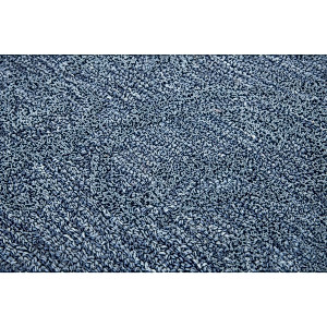 Rizzy Home | FA175B | Fifth Avenue Collection | Wool Area Rug | 8' x 10' | Blue/Gray/Rust/Blue Damask