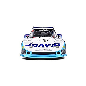 solido S1805402 1:18 1979 Porsche 935 'Mobydick' -Le Mans #79 Collectible Miniature car, Multi