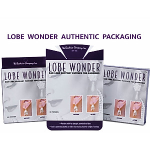 Lobe Miracle Support Patches for Earrings 60 ea (Pack of 4)