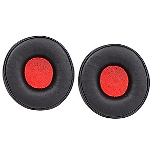 Move Ear Pads Cushion, MOLGRIA Replacement Earpads for Jabra Mobr Wireless Stereo Headphones.(Red Lining)