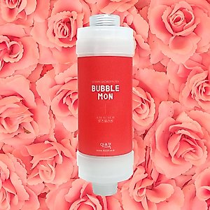 Mymi BlueBlue [Suitable for Any Shower Head] BUBBLEMON,Vitamin C Shower Filter,Hard Water Softener,Chlorine Free,Skin Moisturizing,Aroma Therapy,Easy Installation,Healthy Skin & Hair, Made in Korea