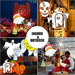 YUICHH Christmas Projector Lights, HD LED Projector Lights Waterproof, Projector Lights (Ocean Wave & Patterns) with Remote Control Timer for Indoor/Outdoor Holiday Gathering Birthday Party