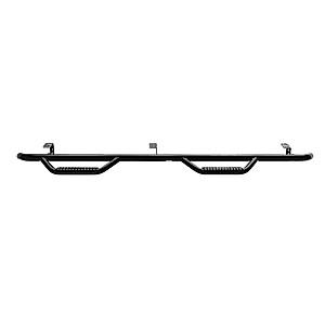 Smittybilt T0678CC Black Powdercoat 2" Nerf Steps Side Bar, Pair