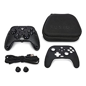 PowerA FUSION Pro 3 Wired Controller for Xbox Series X|S, Xbox One, Mappable Advanced Gaming Buttons, Xbox Controller, Trigger Locks, Black