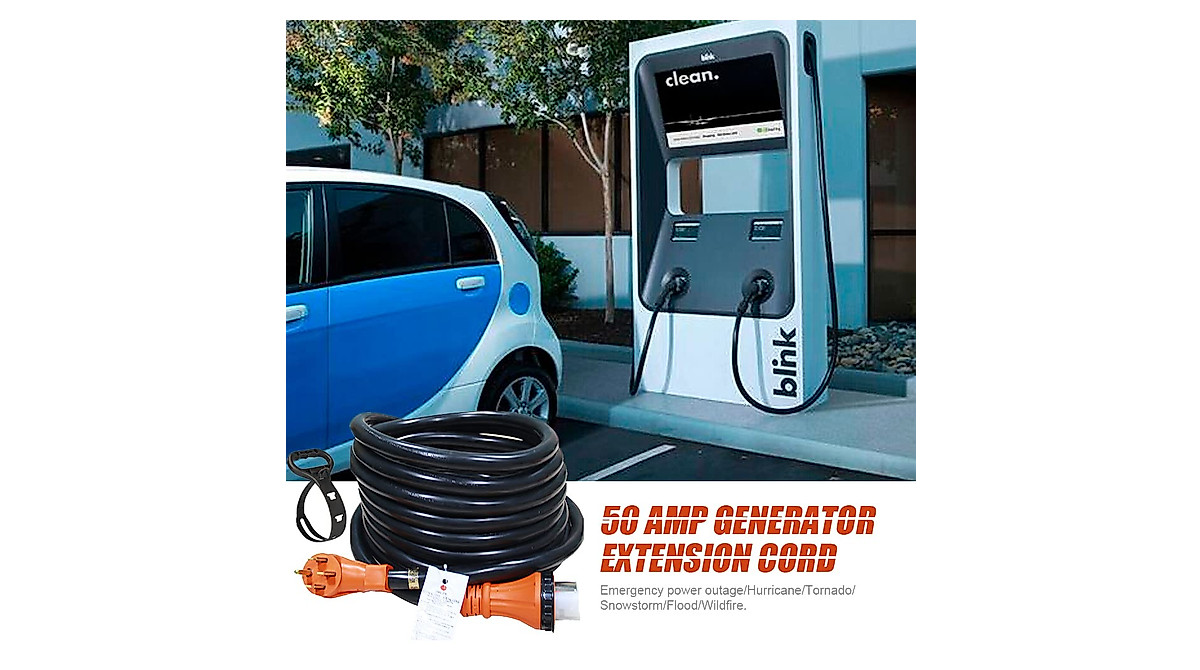 DMC-FPPS 25Ft 50 Amp Generator Extension Cord