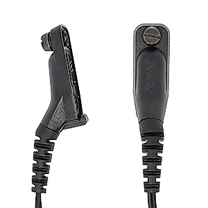 Seekingtec Motorola XPR 7550e Earpiece, XPR6350 XPR6550 XPR7550 APX 4000 6000 7000 Walkie Talkie Compatible with Two Way Radio Headset with Mic PTT