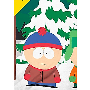 INTIMO South Park Stan Marsh Kyle Broflovski Cartman Kenny McCormick Show Throw Blanket