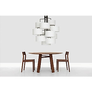 Timber 'Round' Table. All solid Hardwood. Highest quality on Amazon.