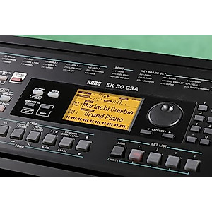 Korg, 61-Key Portable Keyboard, EK-50L