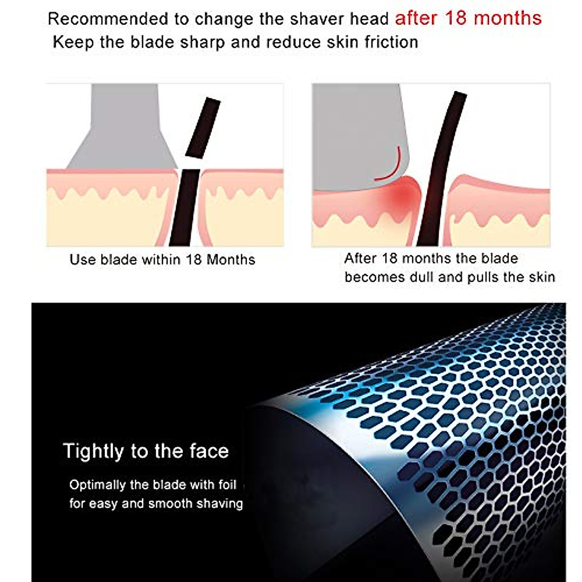 Series 5 51S Foil & Cutter Replacement Head, Compatible withBraun Previous Old Series 5 Models - 590cc,But Not New Series 5