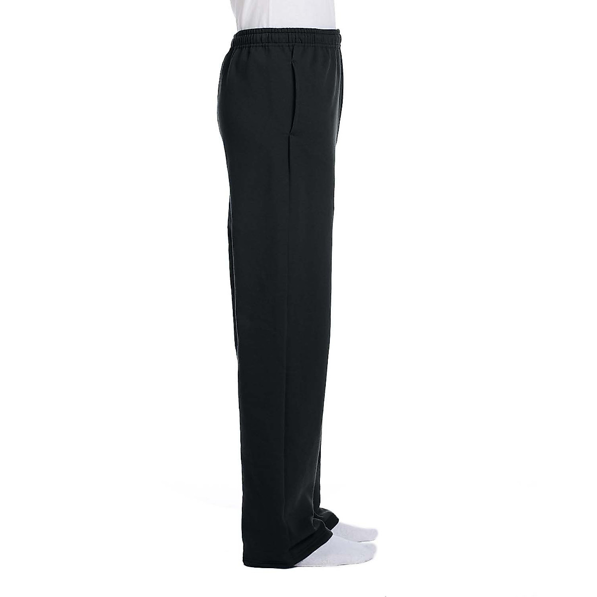 Jerzees Adult Open-Bottom Sweatpants with Pockets (974)