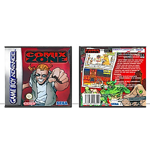 Comix Zone (PAL) | (GBA) Game Boy Advance - Game Case Only - No Game