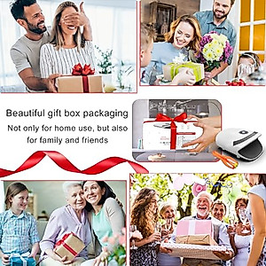 Gifts for Women,Birthday Gifts for Women - Hand Massager with Heat,Lightning Deals of Today Prime - Gifts for Mom/Dad,Teen Girl Gifts Trendy Stuff(White)