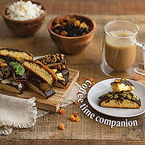 CherryPicked Christmas Chocolate Gift Baskets, Dried Fruit And Nuts Biscotti Cookies Chocolates Box, Prime Gourmet Covered Cookie Gifts, Mens Holiday Food Basket Delivery Ideas For Men Women Families