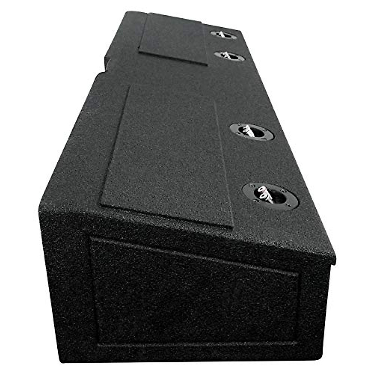 Rockville Quad 8" Sub Box for 2009-2020 Ford F150 Super Crew+2017-2020 F250/350