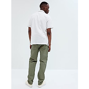 GAP Mens Orginal Straight Fit Jeans Gasoline Green 32X34