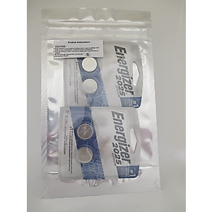 Lithium Coin Watch/Electronic Battery 2025, 2-Count (4 Pack)