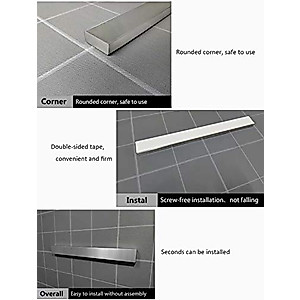 Magnetic Knife Holder for Wall Knife Magnetic Strip Stainless Steel Magnetic Knife Strip Bar Rack Block for Kitchen Utensil Holder 20 Inch Art Supply Organizer, Metal Tools Organizer