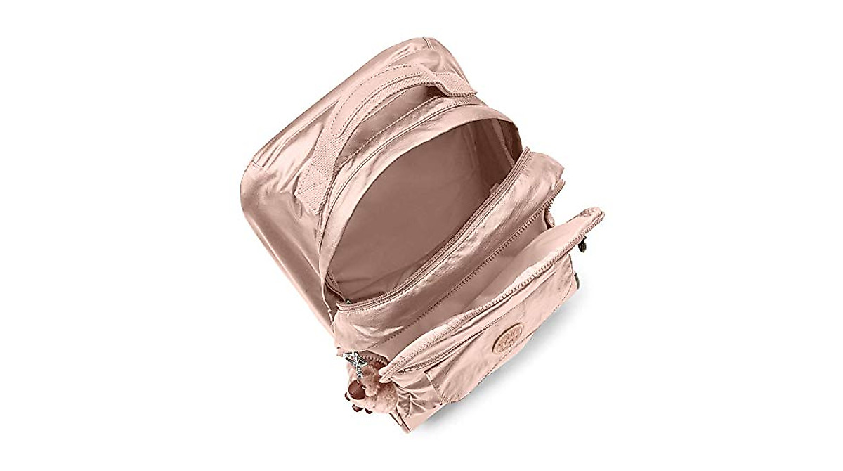 Kipling Sanaa Rose Gold Backpack - Stylish & Functional
