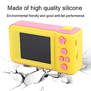 Camera Toy, Sports Camera, Intelligent Focus Camera, Digital Camera, for Children of All Ages, (Pink (no Memory Card))