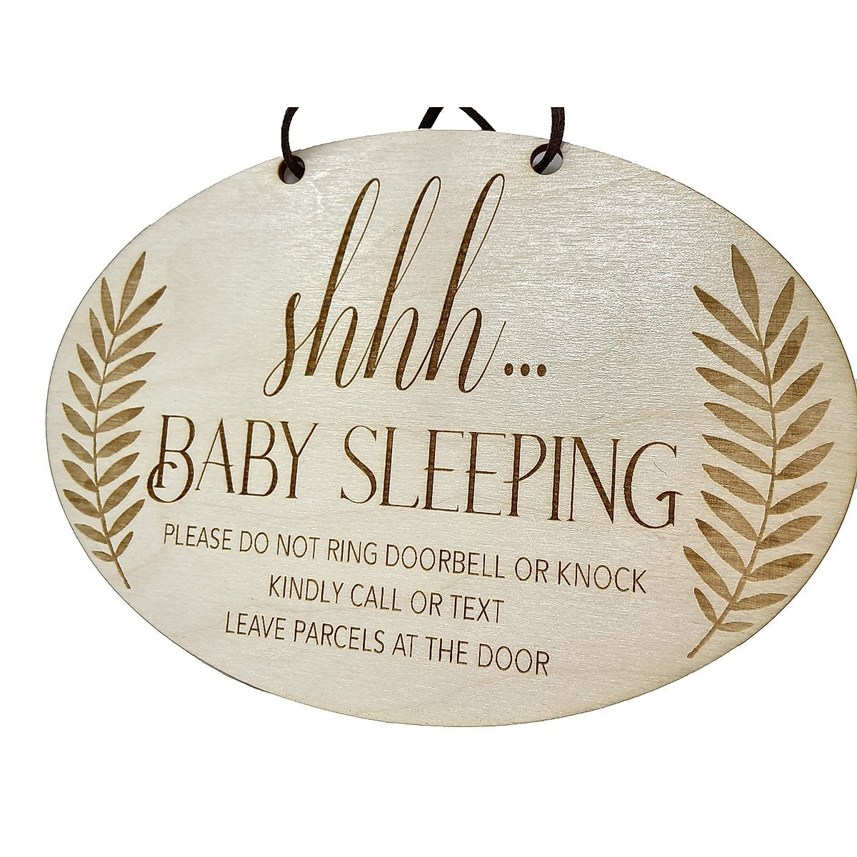 Baby Is Sleeping | Do Not Disturb | Working From Home | Door Hanger