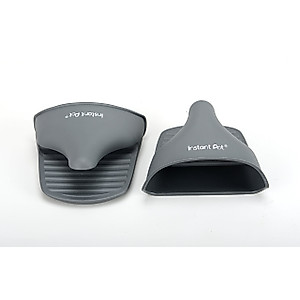 Instant Pot Electric Pressure Cooker Official Starter Accessories Set - Pair of Mini Mitts, Heat Resistant Mat/ Pot Holder, & Suction Sealing Lid