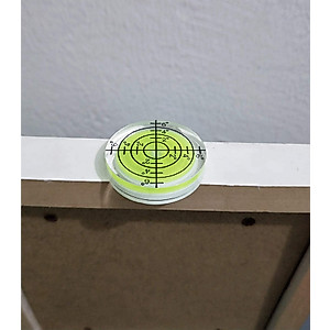 6Pcs Bubble Spirit Levels 32x7mm Degree Mark Round Circular Level Bubble Leveling Tool Precision Measuring Layout Tools