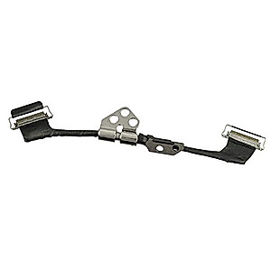 Willhom LCD Display eDP Cable with Left Hinge Replacement for MacBook Pro 13" Retina A1425/A1502 & 15" A1398 (Mid 2012-Mid 2015)