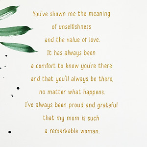 Hallmark Birthday Card for Mom (Remarkable Woman)