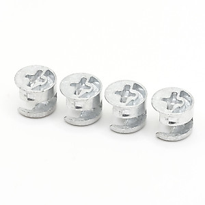 ReplacementScrews Eccentric Cam Lock Nuts Compatible with IKEA Part 106720 (Pack of 4)