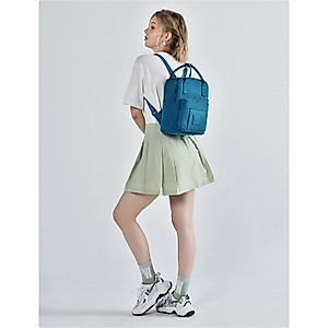 HotStyle BESTIE Mini Backpack Purse Small Bag with Multiple Pockets, Little Size Cute for Day Tirp, Travel & Everyday, Teal