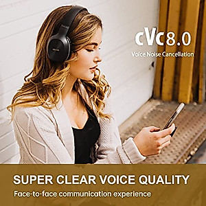 Edifier W800BT Plus Wireless Bluetooth Stereo Headphones (Black)